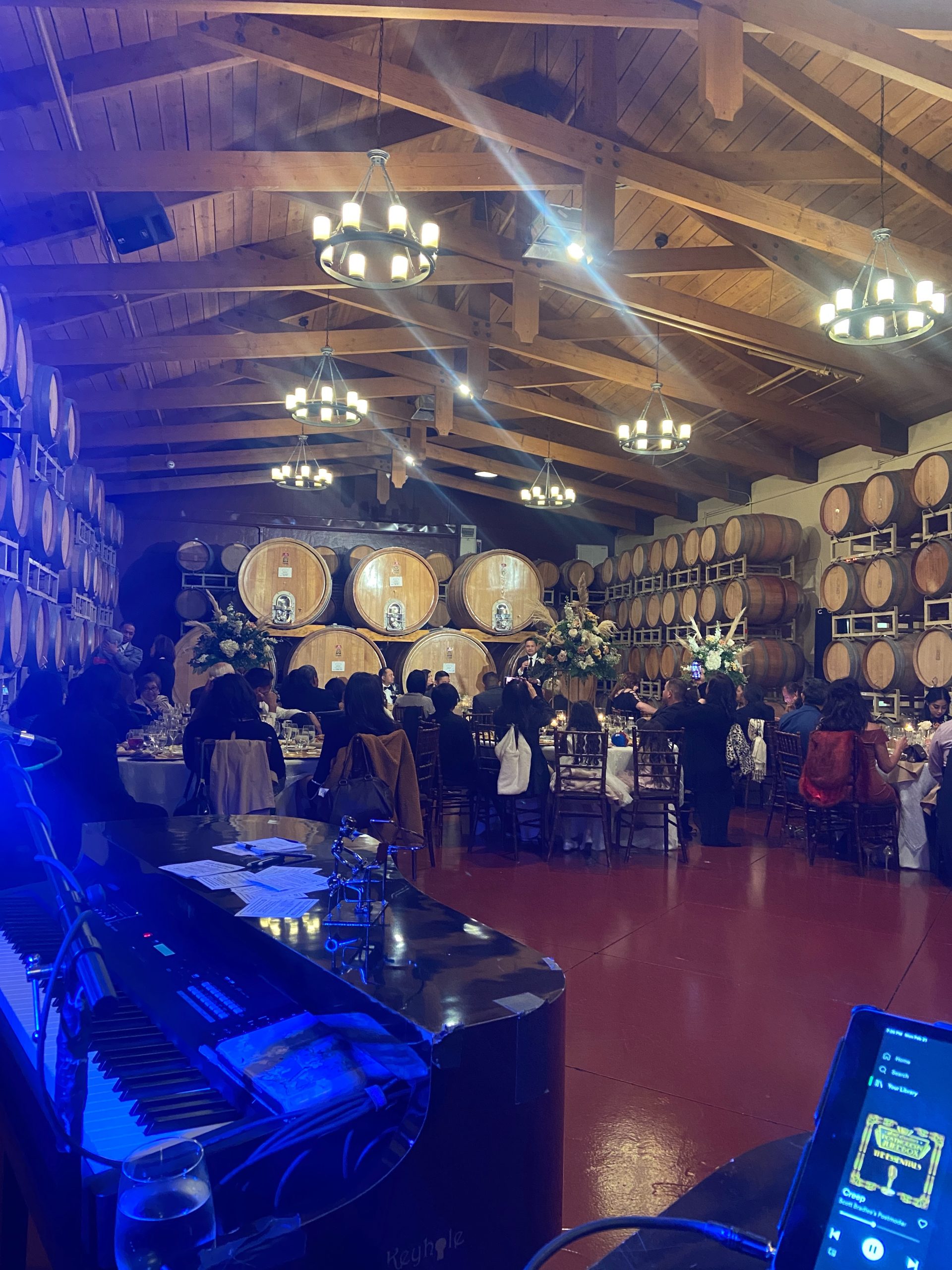 Ponte Winery Wedding Celebration - Felix And Fingers Dueling Pianos